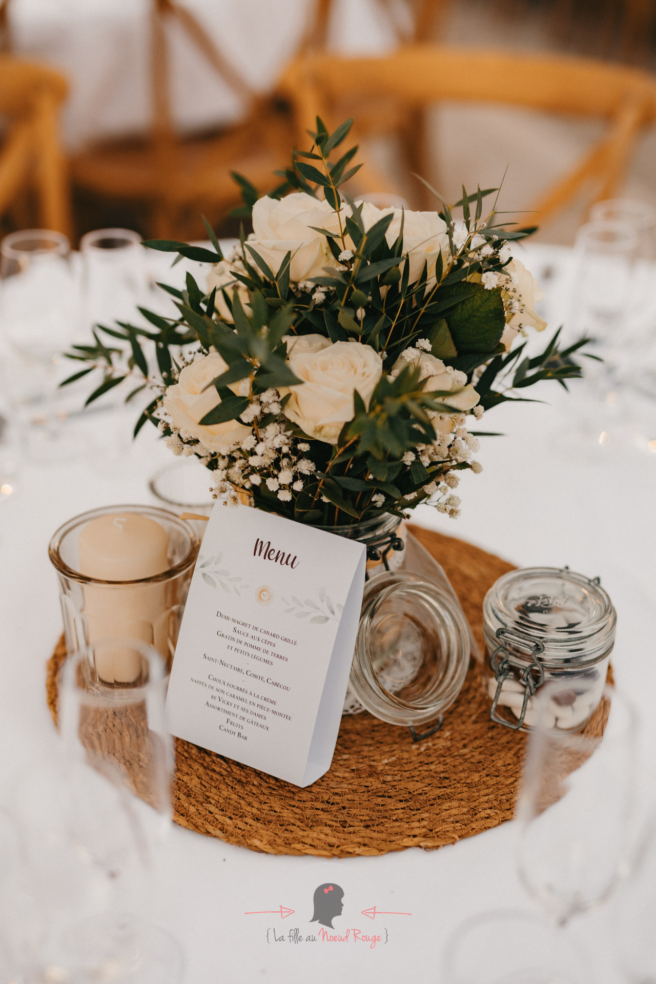 Portfolio menu mariage sur mesure original créatif • La fille au Noeud ...